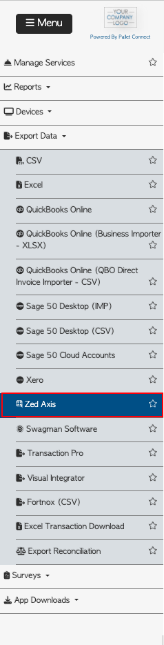 Export To Quickbooks Desktop Using Zed Axis